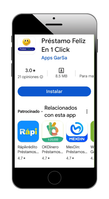 10 Apps de préstamos confiables registradas en CONDUSEF